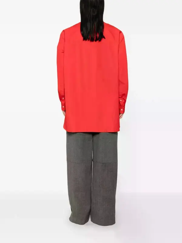 Soeur Curved Hem Shirt