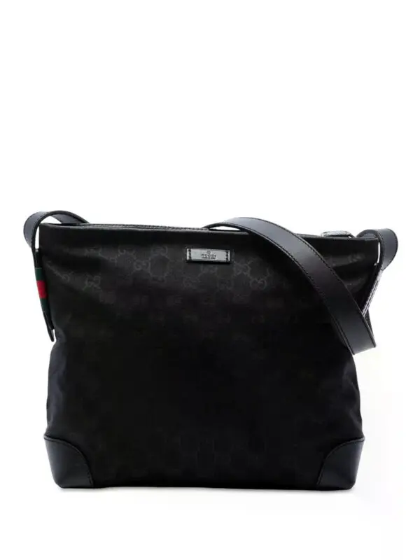 Gucci 2016-2026 Gg Canvas Web Crossbody Bag