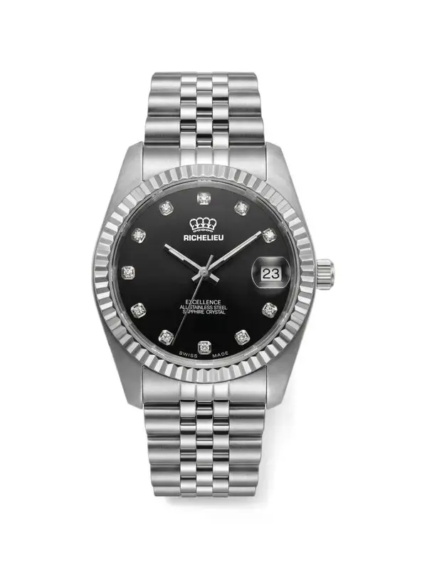 RICHELIEU SWISS Classic Fluted Bezel 26mm Watch