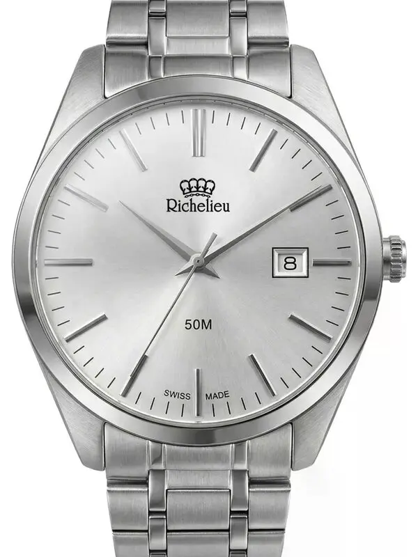 RICHELIEU SWISS Logo-print 42mm Watch
