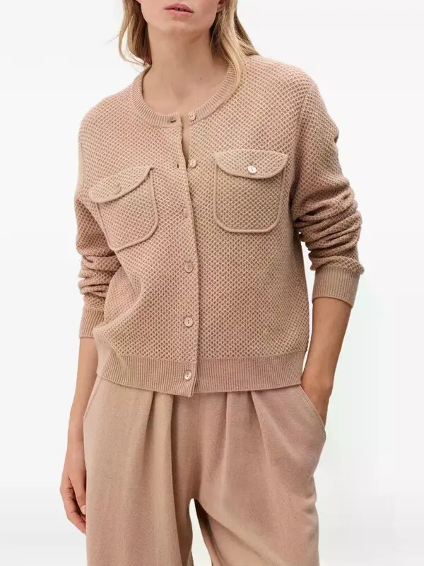 ERES Waffle-knit Cardigan