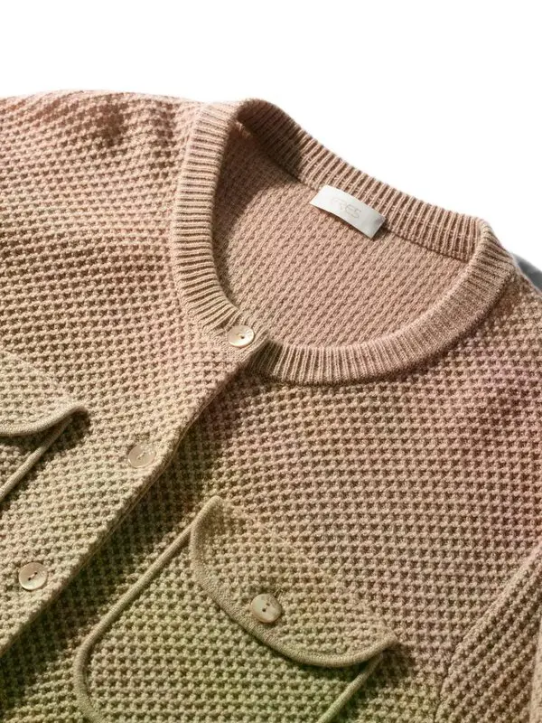 ERES Waffle-knit Cardigan
