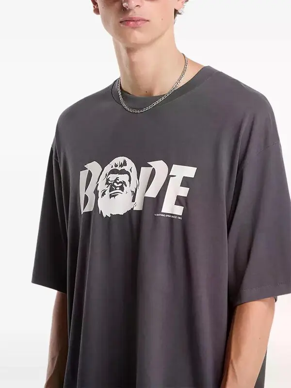 A BATHING APE Logo Print Relaxed-fit T-shirt