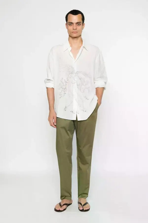 CELLAR DOOR Ciak Tapered Trousers