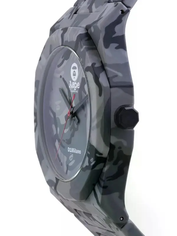 D1 MILANO X Aape Urban Camo 39mm Watch