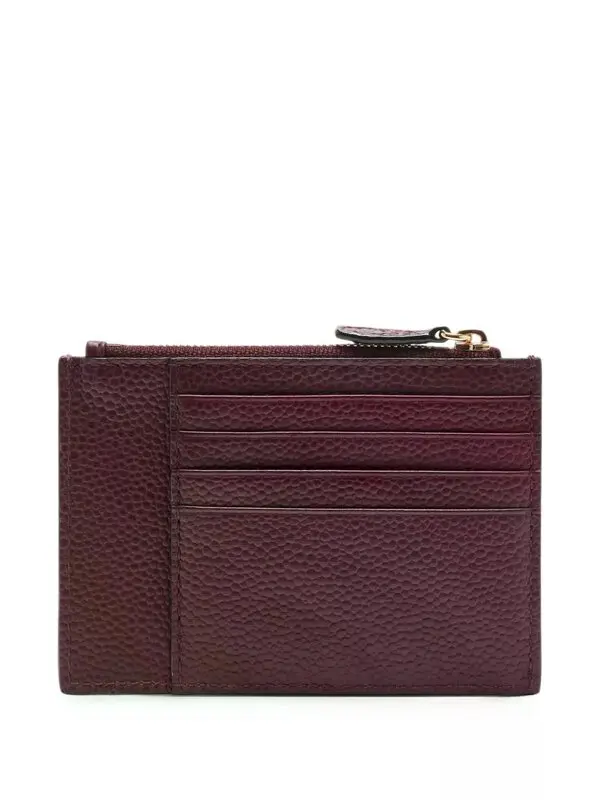 LANCEL Ninon Grained Leather Cardholder