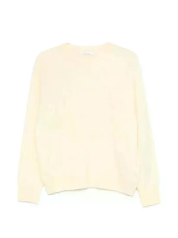 IVORY PARIS Calà Crew-neck Raglan-sleeve Sweater