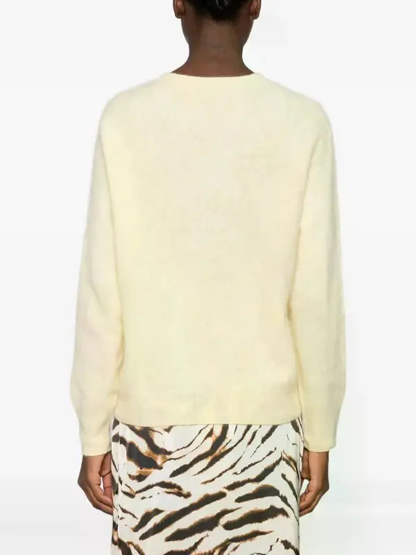 IVORY PARIS Calà Crew-neck Raglan-sleeve Sweater