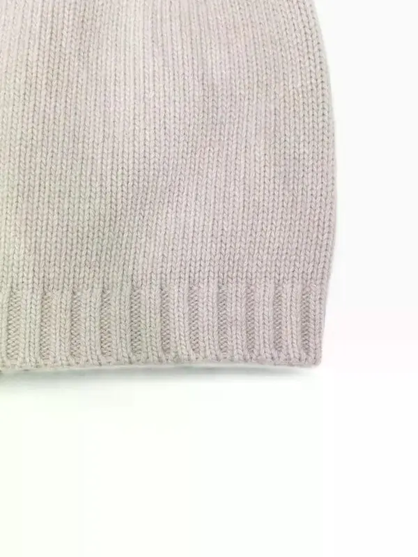 LISKA Pom-pom Knitted Beanie