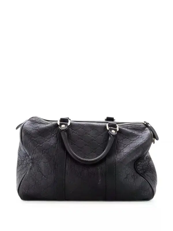 Gucci Joy Boston Bag Guccissima Leather Medium Handbag - Brown