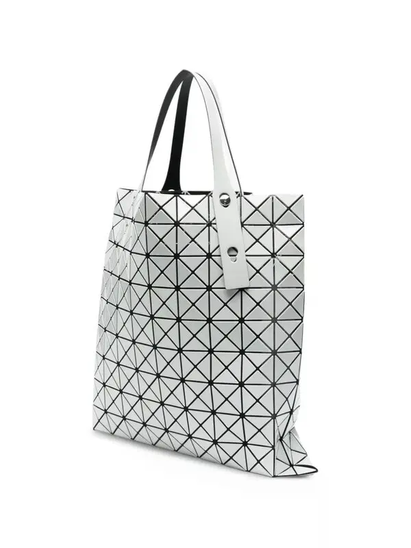 Issey Miyake Prism Gloss Geometric Tote Bag - Grey