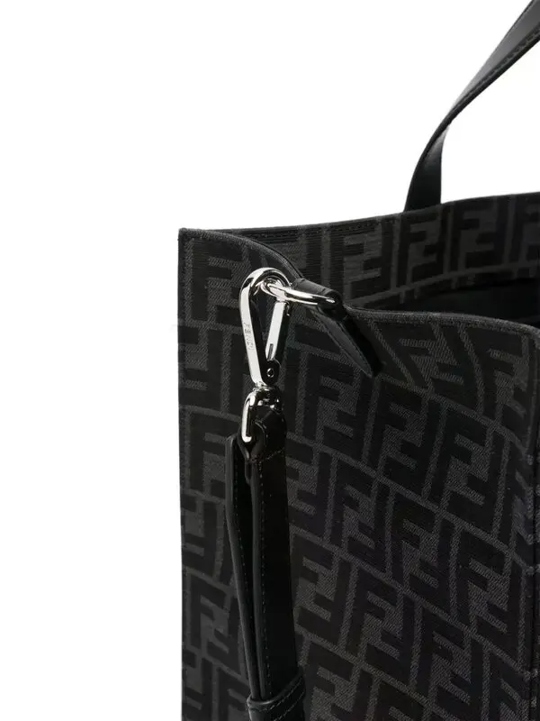 Fendi Ff Jacquard Tote Bag
