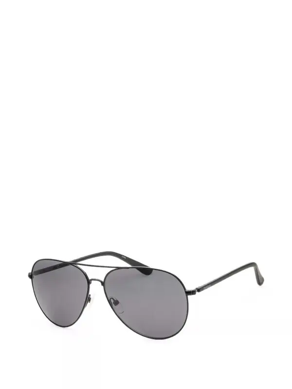 Calvin Klein Matte-finish Double-bridge Sunglasses
