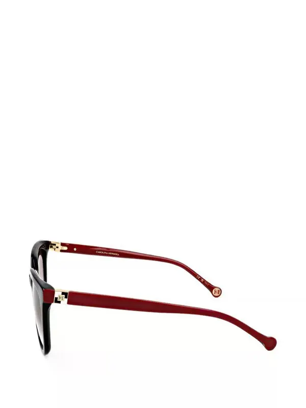 Carolina Herrera Logo-detail Square-frame Sunglasses