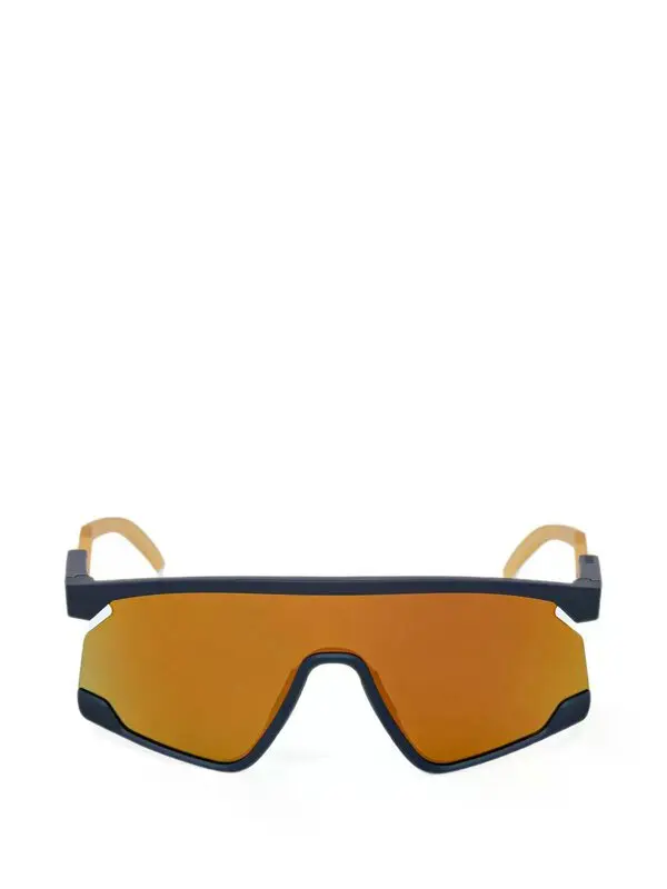Oakley Bxtre Geometric Frame Sunglasses - Blue