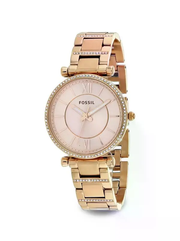 Fossil Carlie Crystal-embellished 35mm Watch