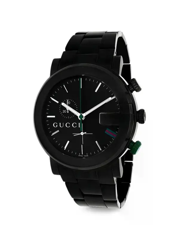 Gucci 101 Series 43mm Watch - Black