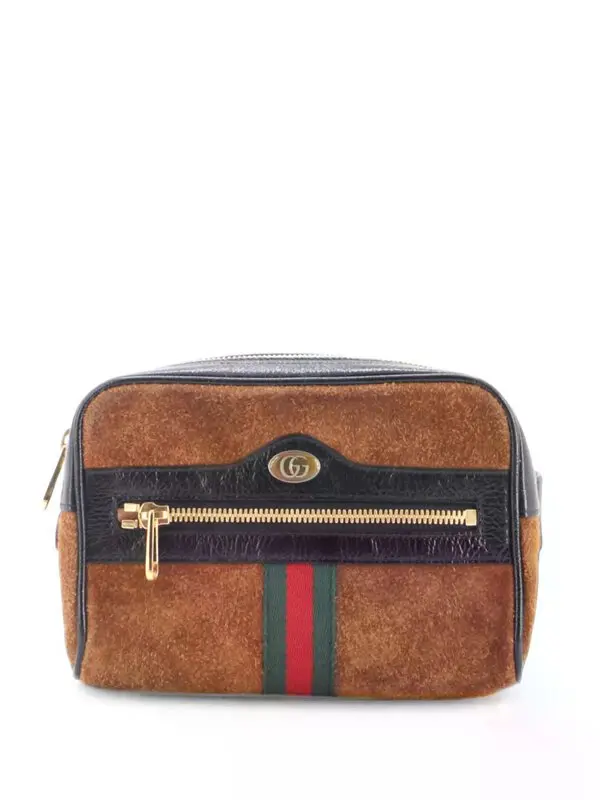 Gucci Ophidia Suede Small Belt Bag
