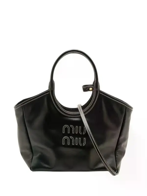 Miu Miu 2010-2026 Leather Ivy Satchel
