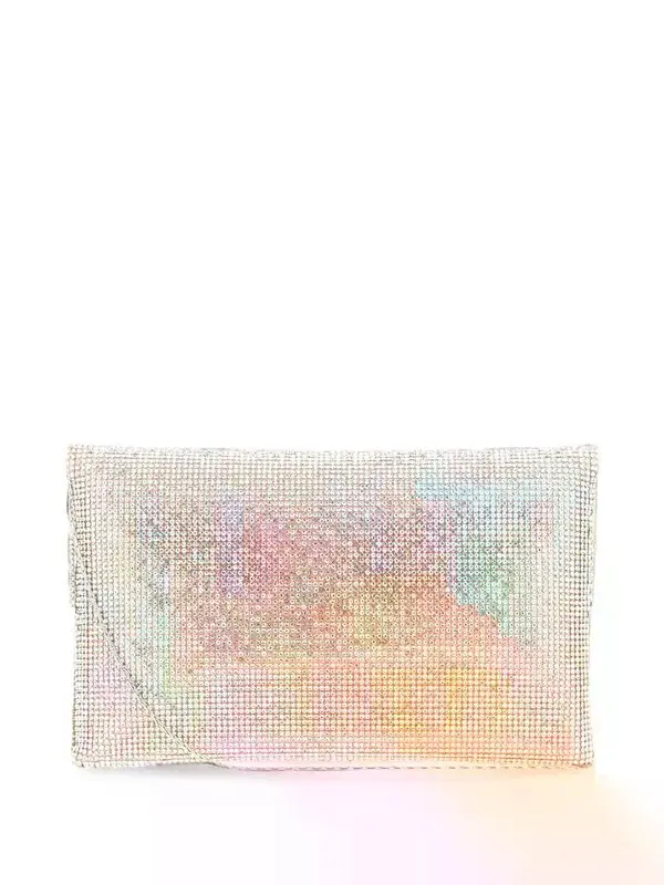 TWENTY FOURHAITCH Nyalis Crystal-embellished Clutch Bag