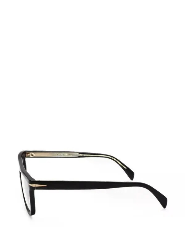 DB EYEWEAR BY DAVID BECKHAM Square-frame Glasses - Black