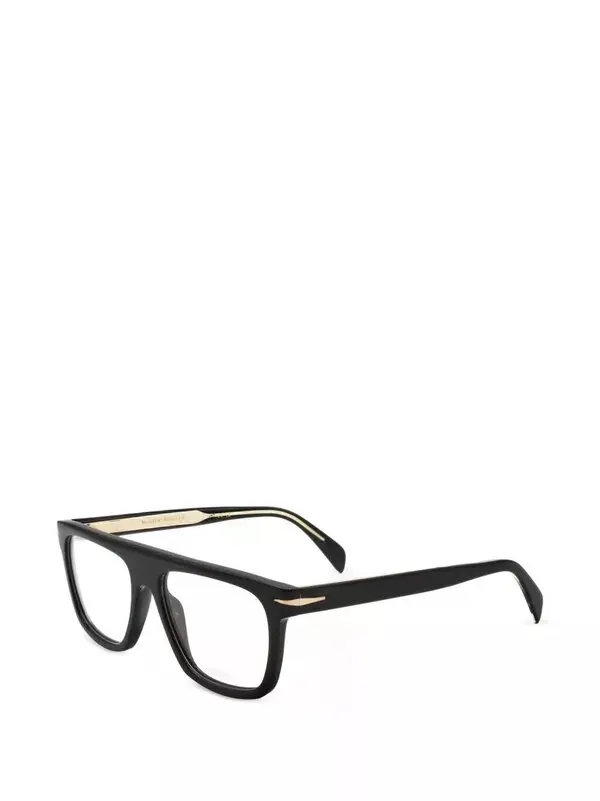 DB EYEWEAR BY DAVID BECKHAM Square-frame Glasses - Black