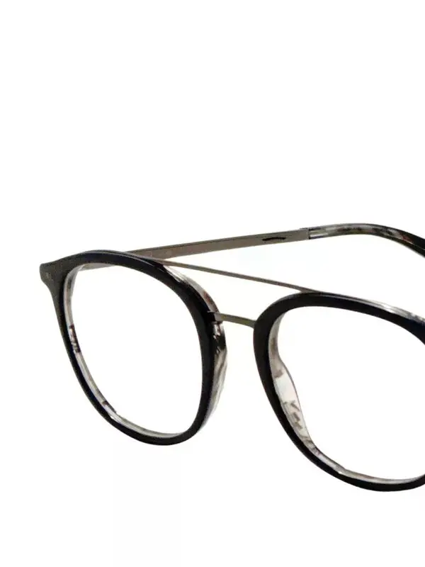 John Varvatos Round Frame Eyeglasses - Blue