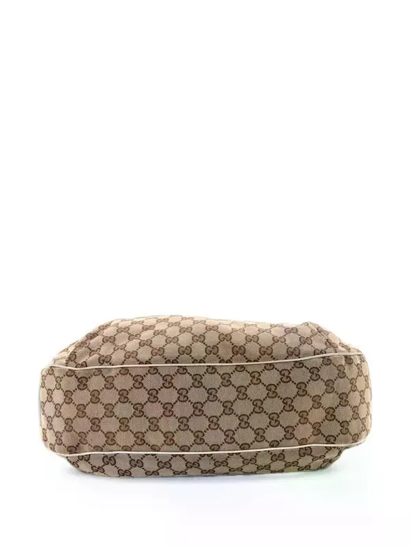 Gucci New Ladies Web Gg Canvas Large Hobo Bag