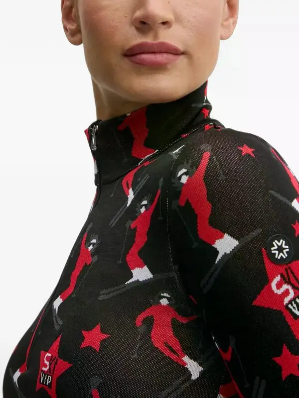 NEWLAND Kendra Quarter-zip Sweater