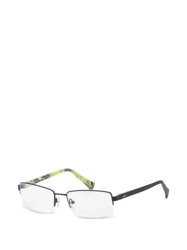 John Varvatos Half-rim Rectangle Eyeglasses