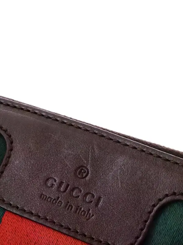 Gucci Rania Convertible Top Handle Bag Web Gg Canvas Medium Tote Bag