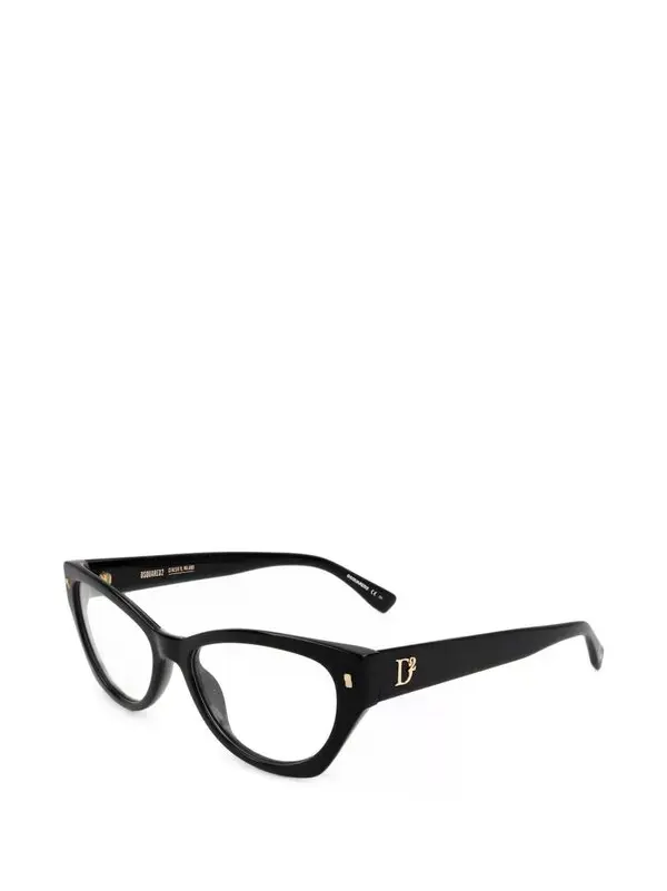 Dsquared2 Cat-eye Frame Glasses - Black