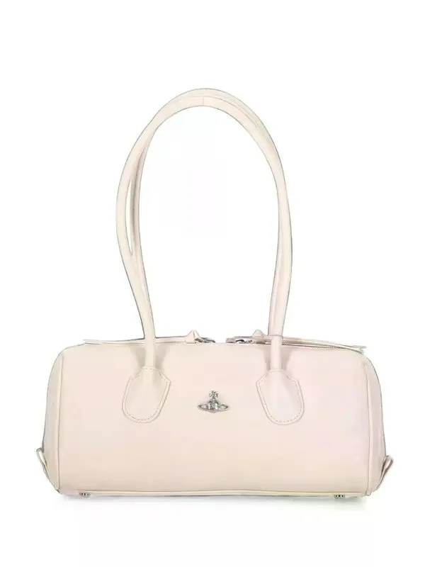 VIVIENNE WESTWOOD Polly Orb-plaque Shoulder Bag - Neutrals