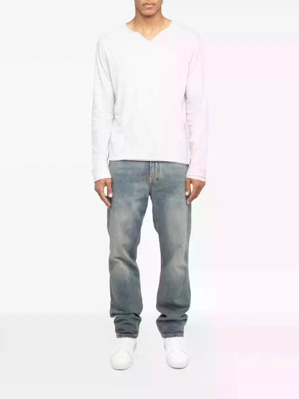 Zadig&Voltaire Monastir Henley T-shirt Long-sleeved