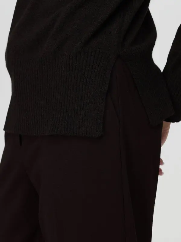 KANGRA High Neck Jumper - Brown