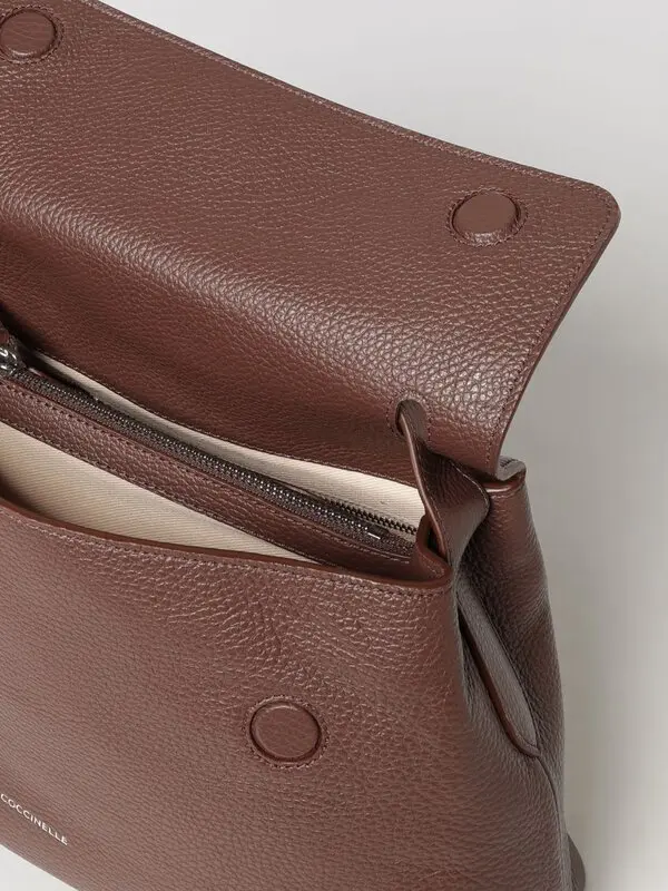COCCINELLE Leather Shoulder Bag - Red