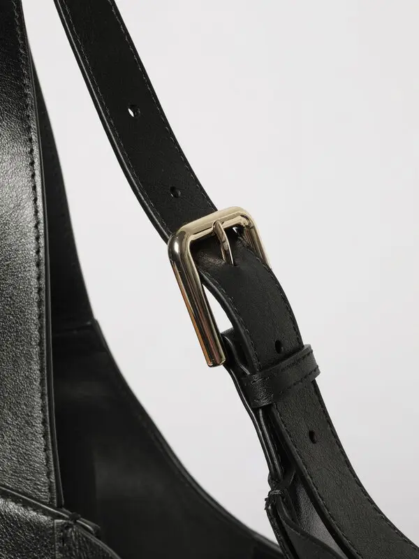 Furla Dora Leather Tote Bag - Black