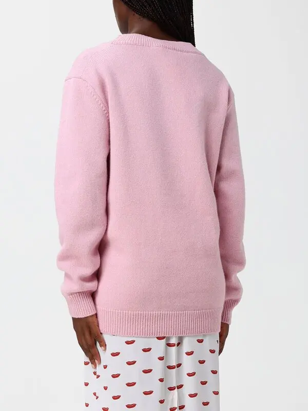 Fiorucci V-neck Jumper - Pink