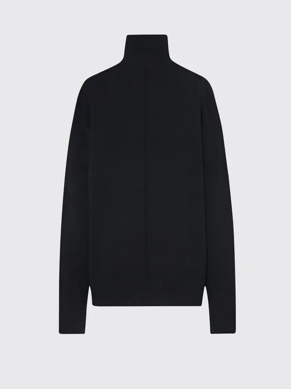 THE ROW Roll Neck Jumper - Black