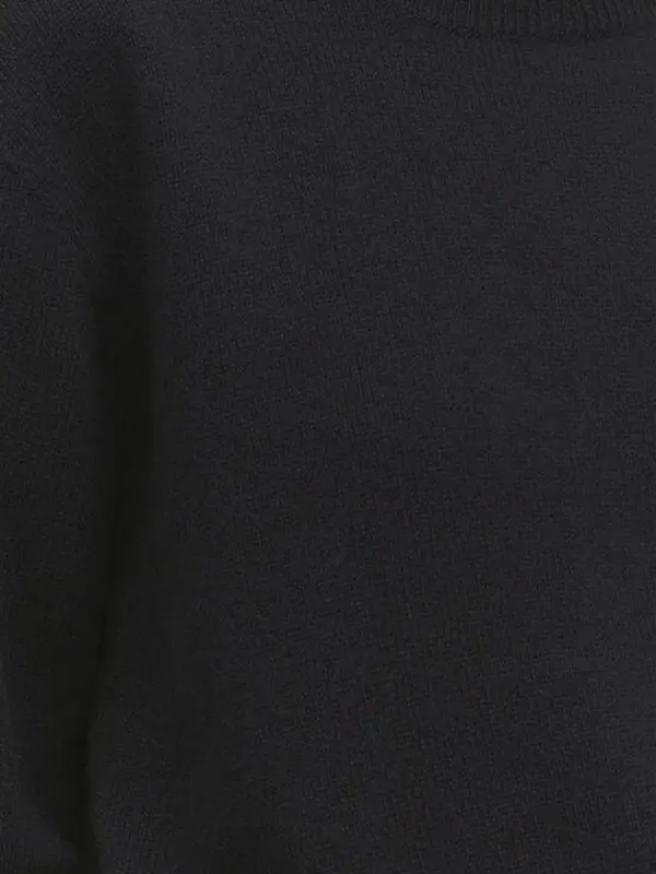 THE ROW Roll Neck Jumper - Black