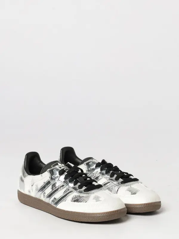 ADIDAS ORIGINALS Samba Og Leather Sneakers With Animal Print And 3-stripes