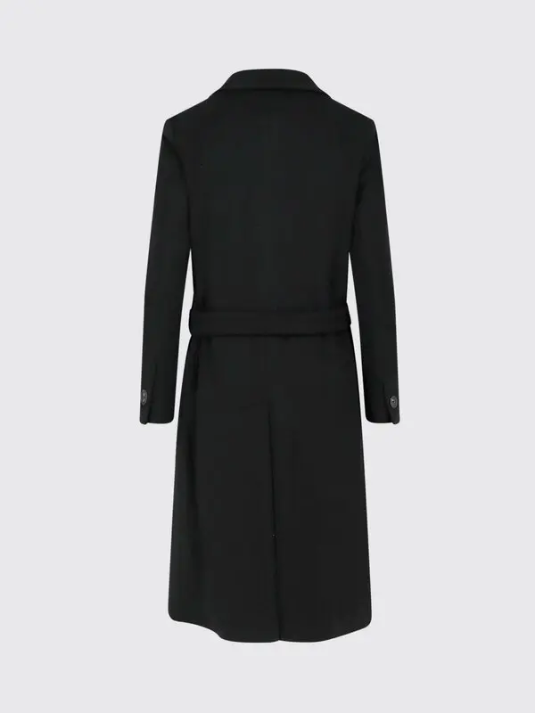 Tagliatore Double Breasted Belted Overcoat