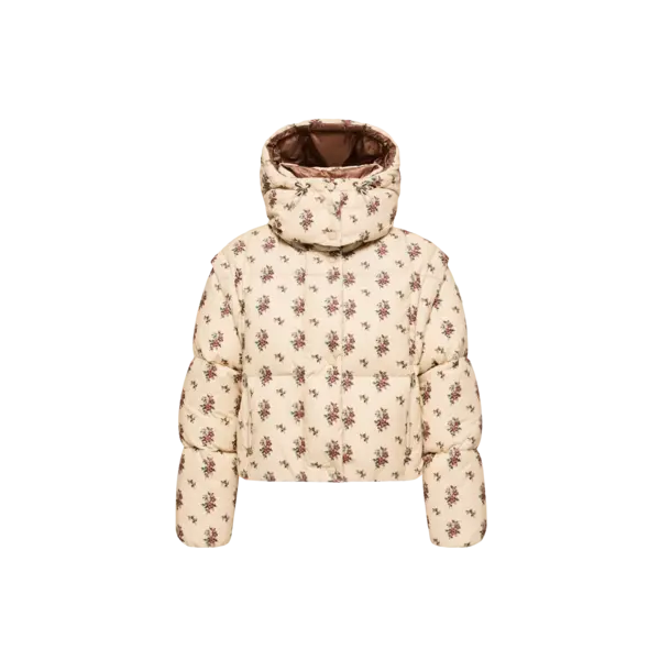 Moncler Torcol Hooded 2-in-1 Down Jacket - Beige