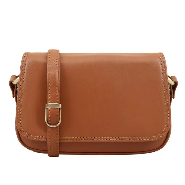 LLOYD BAKER LONDON Amritsar Leather Crossbody Bag - Gold