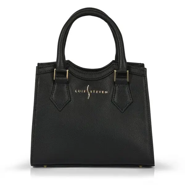 LUIS STEVEN Donna's Mini Tote Pebble Leather