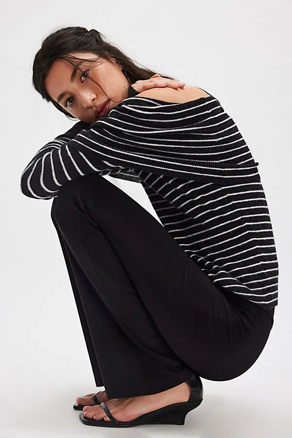 Norma Kamali High-rise Bootcut Pull-on Trousers