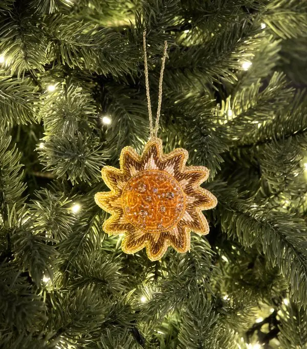Tinker Tailor Beaded Sunburst Decoration