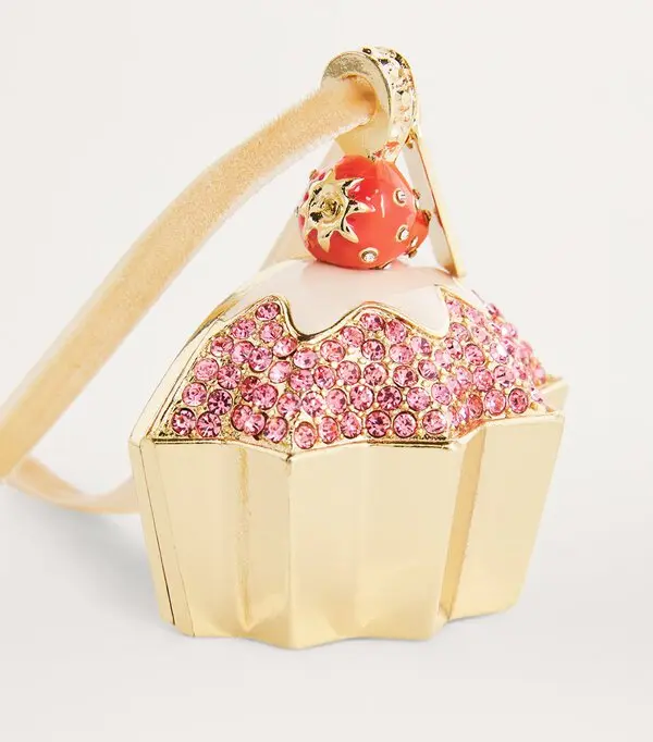 JOANNA BUCHANAN Crystal-embellished Cupcake Tree Decoration