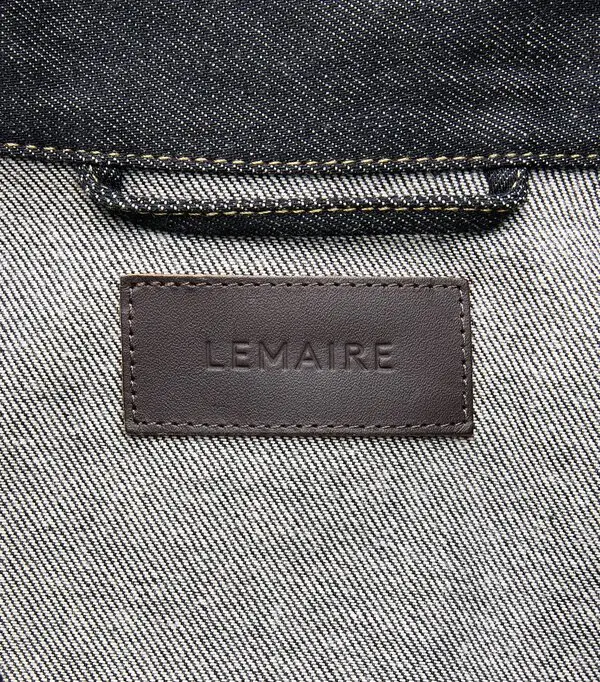 LEMAIRE Trucker Denim Jacket - Black
