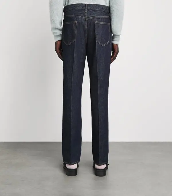 Auralee Hard Twist Straight Jeans